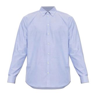 Dsquared2 Homme, Chemises, Bleu, Taille: 2XL Chemise avec logo brod&eacute;