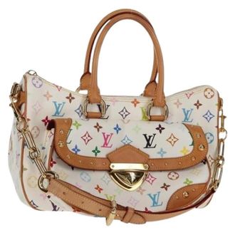 Louis Vuitton Pre-owned Canvas Handbag - - Pre-owned - Damen - Wei&szlig; - ONE SIZE