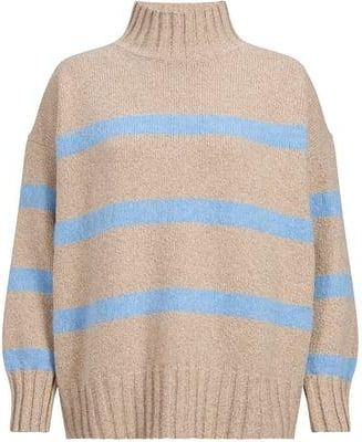 Thinking Mu Pull ample ray&eacute; en laine