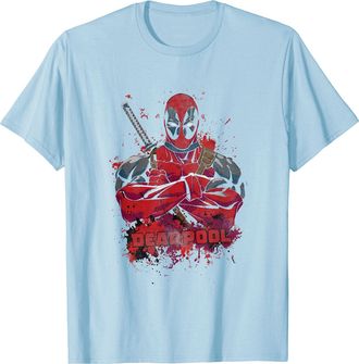MARVEL Deadpool Pose Splat T-Shirt