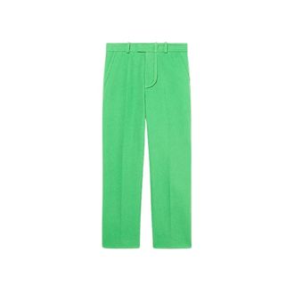 Jacquemus Gr&uuml;ne High-Waist Straight Leg Hose - - Trousers - Damen - Gr&uuml;n - 2XL