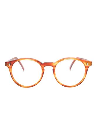 Family Affair lunettes de vue à monture ronde - Marron