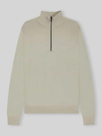 Boss Orange by Hugo Boss Regular Fit Troyer aus Baumwoll-Mix Modell Kanobix