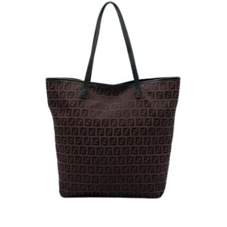 Fendi Sac cabas Pre-owned - Femme - Pre-owned - Brun - Taille: ONE Size