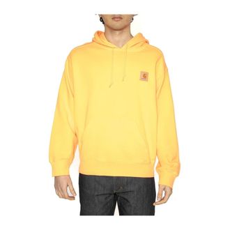 Carhartt Work in Progress Homme, Sweatshirts et sweats &agrave; capuche, Orange, Taille: M Sweat &agrave; capuche