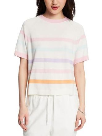 Esprit 024ee1i320 Sweater, 114/Off White 5, M Femme