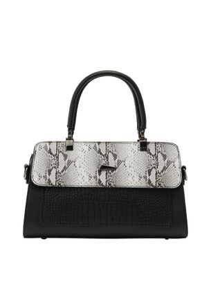 Faina Handtasche Handtasche Frauen schwarz-wei&szlig;