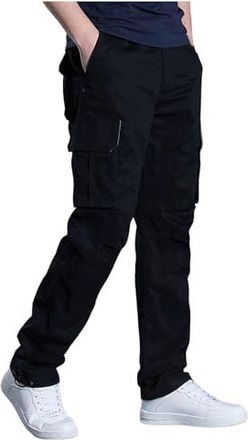 Generic Pantalon pour Homme Grand Et Mince Leggings Skinny Coupe Italien Training Vintage Confortable Fitness Relax Bien Moutarde Huil&eacute; Maille Transparent Tis