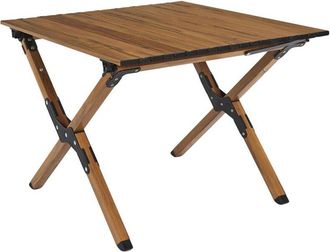 Altobuy Altobuy - kampa - Table Basse Pliante de Camping en M&eacute;tal imitation bois avec Sac de Transport