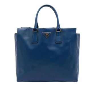 Prada Pre-owned Satchel - - Pre-owned - Damen - Blau - ONE SIZE