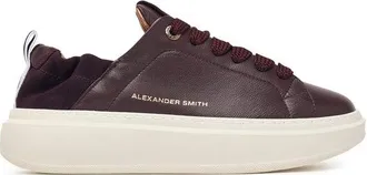 Alexander Smith Sneakers Wembley Rouched ASBEWAW-0183 Dunkelbraun
