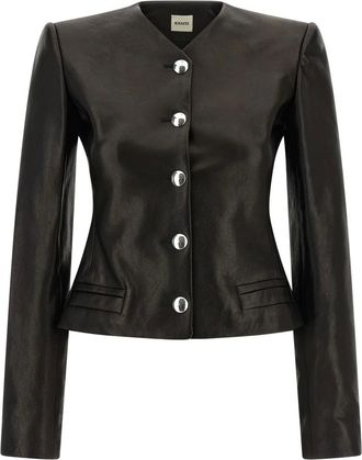 Khaite Femme, Vestes, Noir, Taille: 34 FR Nara Jacket