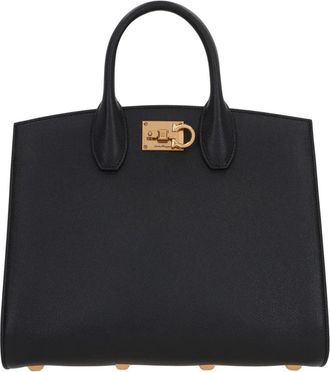 Ferragamo Femme, Sacs, Noir, Taille: ONE Size Sac &agrave; main