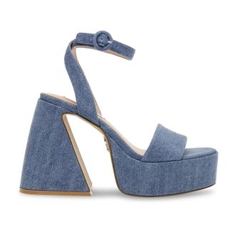 Steve Madden Damen, Schuhe, Blau, 35 1/2 EUGr&ouml;&szlig;e