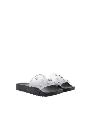 Sophia Webster Dina Gem Embellished PVC Sliders Size 36