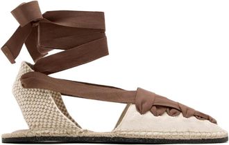 Loeffler Randall Wilson Espadrilles mit Schleifenspitze - Nude