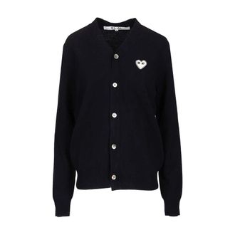 Comme Des Gar&ccedil;ons V-Ausschnitt Cardigan - - Knitwear - Herren - Blau - 2XL