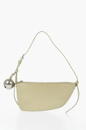 Burberry Patent Leather SHIELD SLING Shoulder Bag with Silver-Tone Ch size Unic