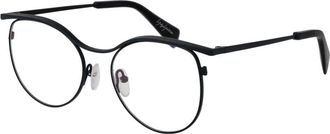 Yohji Yamamoto Femme, Accessoires, Noir, Taille: ONE Size Metal Optical Frame