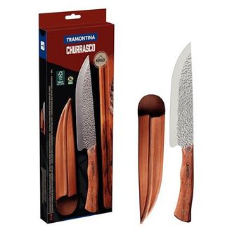 Tramontina NOMADE Fleischmesser mit Leder-Etui, 20 cm *