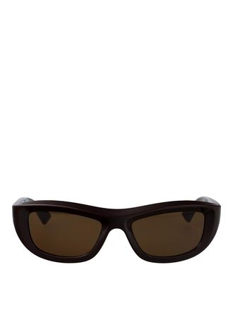 Bottega Veneta Lunettes De Soleil - Marron