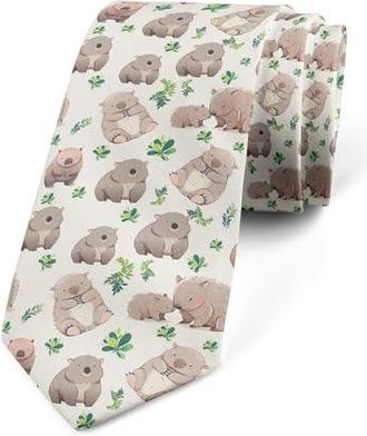 Generic Cravate Gris Vert Formelle Cravates Fine Cravate Pour Homme Pour Travail L&Eacute;cole Mariage