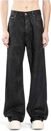 Rick Owens Homme, Jeans, Noir, Taille: W32 Geth Jeans