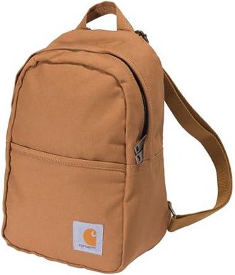 Carhartt Work in Progress Mini sac à dos classique, durable, résistant à leau avec bretelles réglables. Taille unique. Marron