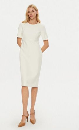 HUGO BOSS Kleid f&uuml;r den Alltag Dalune 50432020 Beige Regular Fit