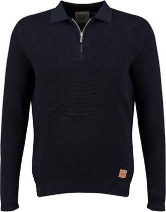 Key Largo Key Largo Klanfield Polo Zip Pull-Over, Bleu Marine (1200), 3XL Homme