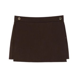 Sportmax Ottuso Rock-Shorts - - Shorts - Damen - Braun - XS