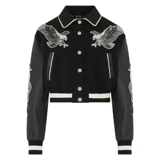 Philipp Plein Damen, Jacken, Schwarzk, SGr&ouml;&szlig;e