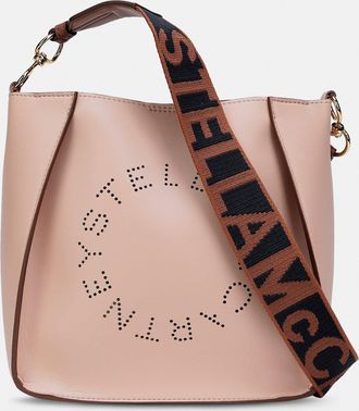 Stella McCartney Stella Logo Shoulder Bag, Woman, Blush