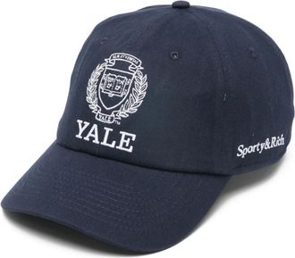 Sporty & Rich Femme, Accessoires, Bleu, Taille: ONE Size Caps