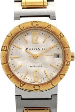Bulgari Montre vintage Pre-owned - Homme - Pre-owned - Blanc - Taille: ONE Size