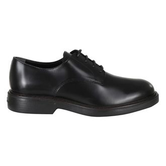 Hogan Homme, Chaussures, Noir, Taille: 41 1/2 EU H704 &agrave; lacets