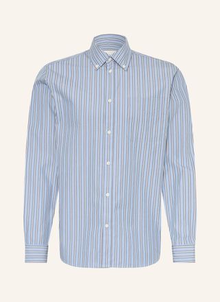 Les Deux Hemd Kent Loose Fit blau
