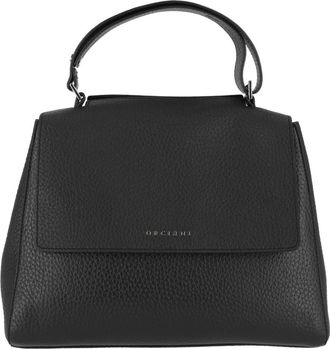 Orciani Sveva Soft Media Schultertasche - - Bags - Damen - Schwarzk - ONE SIZE