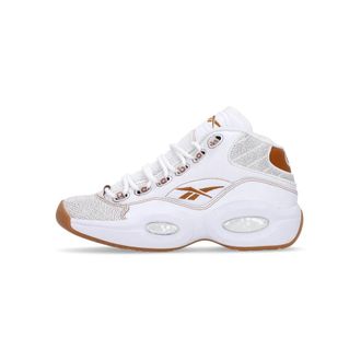 Reebok Mid Wei&szlig;e Basketballschuh Iverson N&deg;3 - - Sport - Herren - Wei&szlig; - 42 EU