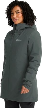 Jack Wolfskin Damen, M&auml;ntel, Gr&uuml;n, SGr&ouml;&szlig;e