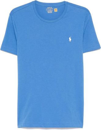 Polo Ralph Lauren t-shirt à motif Polo Pony brodé - Bleu