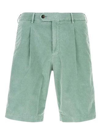 Pantaloni Torino bermuda en velours côtelé - Vert