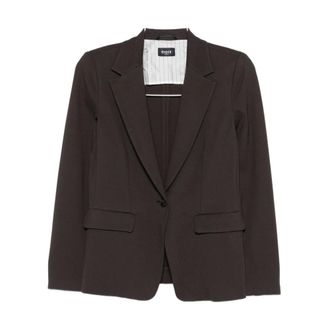 Marella Femme, Vestes, Brun, Taille: 46 FR Vestes Marron Foncé pour Femmes