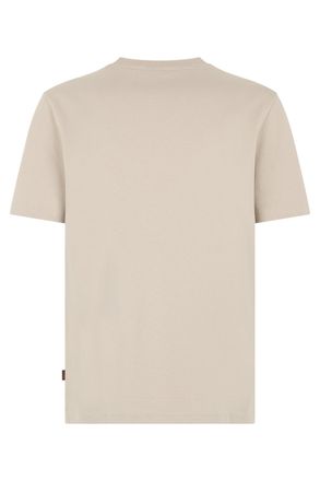 HUGO BOSS Mens T-Shirt Cotton Beige T-Shirts And Polos