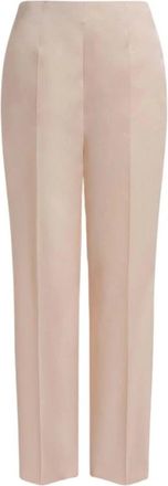 Alberta Ferretti Femme, Pantalons, Rose, Taille: 40 FR Pantalon de Soir&eacute;e en Organza de Soie