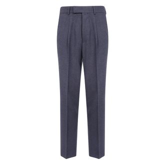 Ermenegildo Zegna Luxuri&ouml;se ma&szlig;geschneiderte Regular Fit Anzughose - - Trousers - Herren - Grau - S