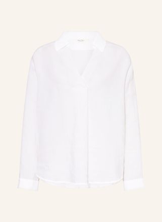 Part Two Blusenshirt Ayopw Aus Leinen weiss