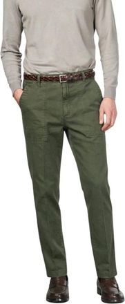 Mason's Prescott Fatigue Chino Pants - Homme - Pantalons - Vert - Taille: L