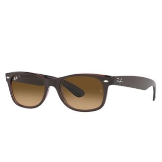 Ray-Ban unisex, Accessoires, Brun, Taille: 58 MM Lunettes de soleil carrées brun dégradé