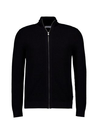 Joop Herren Pullover schwarz unifarben